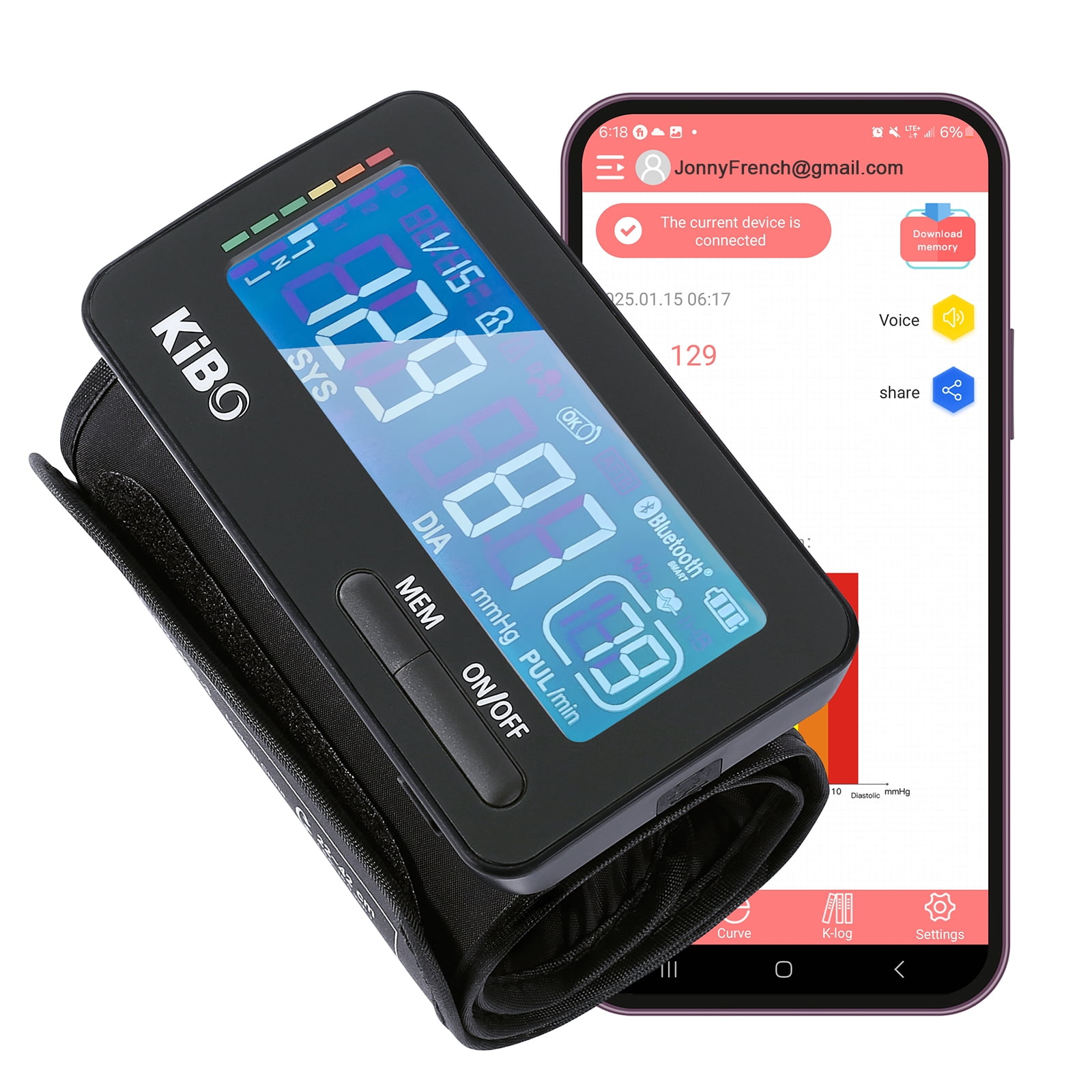 Click here for Kibo Tubeless All In One Upper Arm Automatic Digit... prices