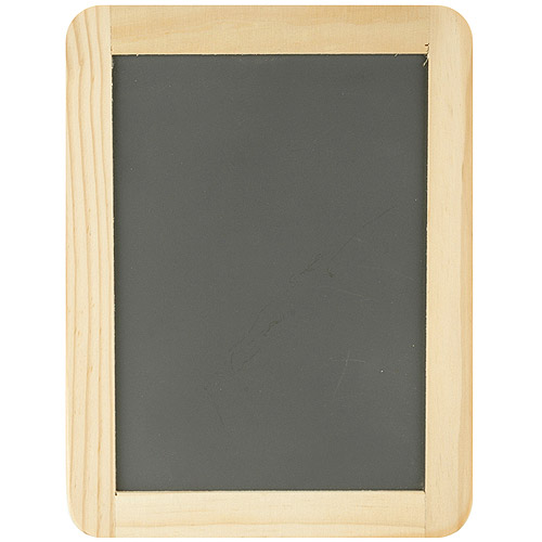 Darice Wood Frame Chalkboard, Black, 5" x 7'' - Walmart.com