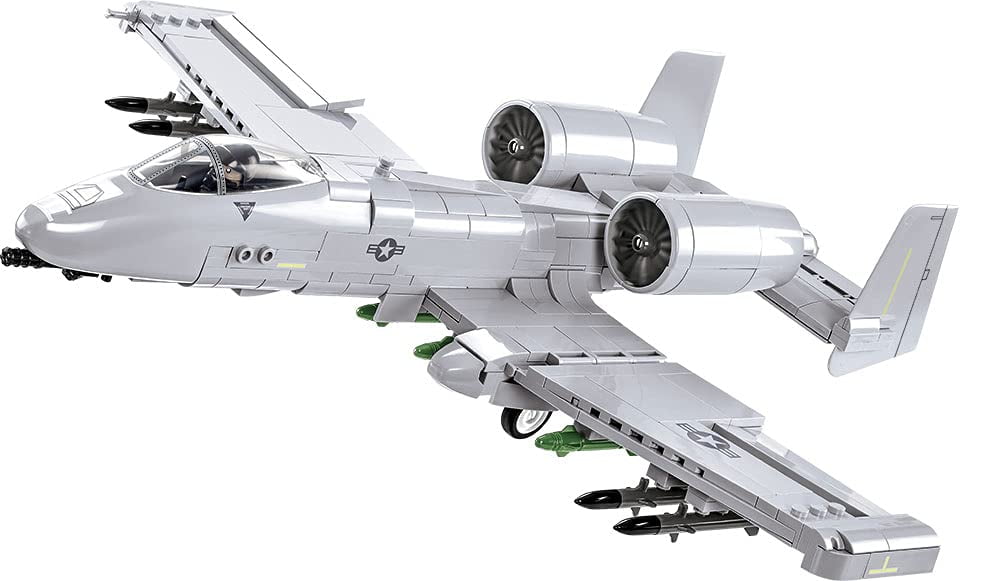 COBI TOYS Armed Forces A-10 Thunderbolt II Warthog Bomber Plane - Model ...