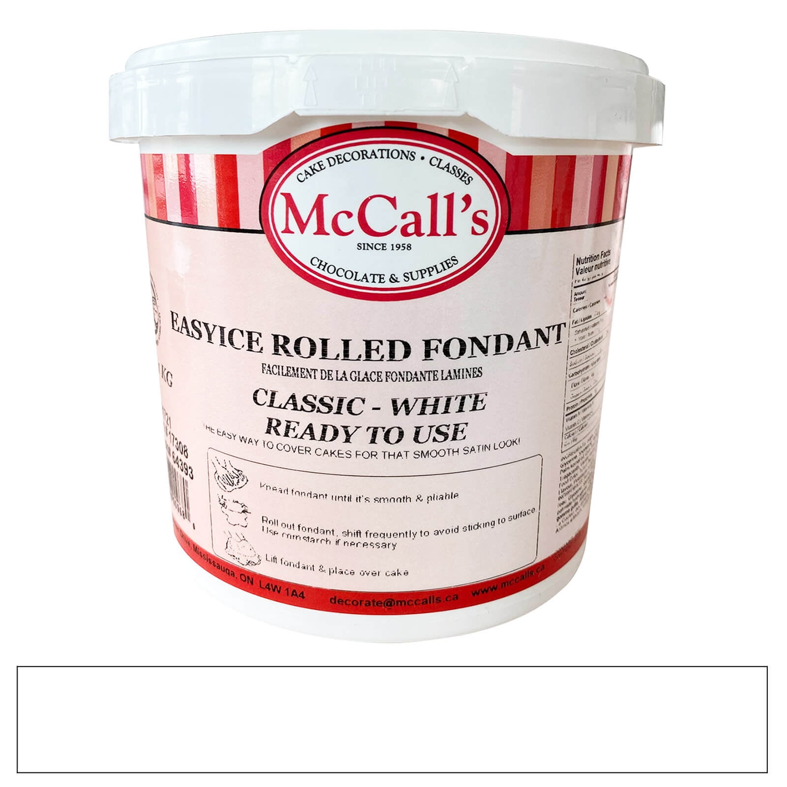 Click here for Mccall Pattern Mccalls Fondant Easyice - White Pro... prices