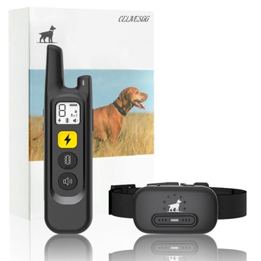 Petrainer Rechargeable Dog Shock Collar with Remote Dog Training Collar with Beep Vibration ...