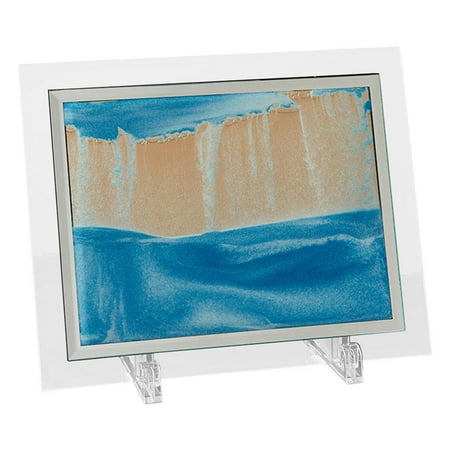 Movable Dynamic Sand Picture Flowing Sand Art Pictures - 8in Sea Blue ...