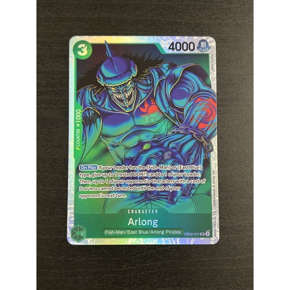 2024 Bandai One Piece Card Game Memorial Collection Arlong Holofoil ...