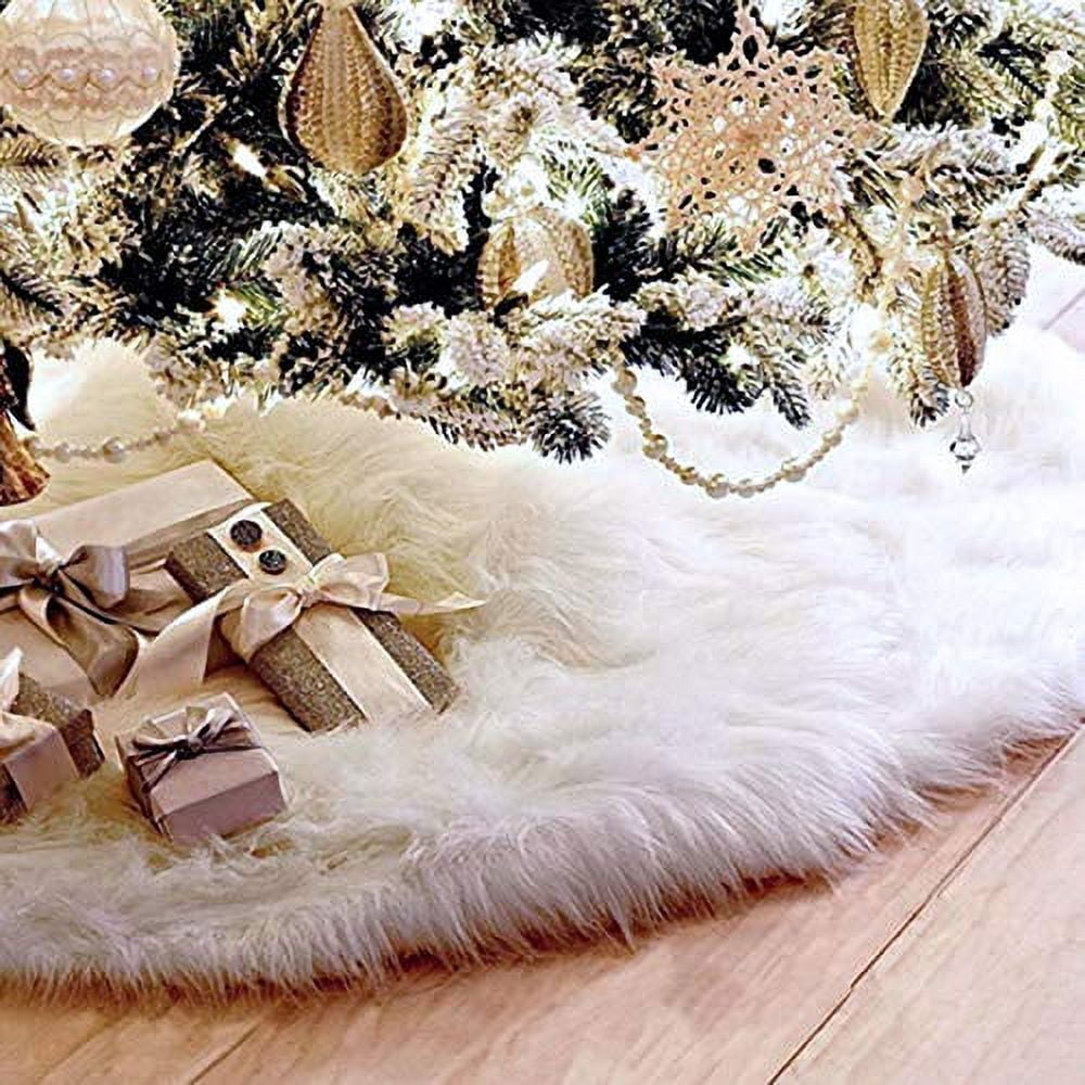 Click here for Freedo Christmas Tree Skirt 30/36/48 Inches White... prices