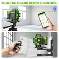 Huepar 4√ó360¬∞ Self-Leveling Laser Level with Bluetooth Remote ...