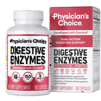 Physician's Choice Digestive Enzymes: Gut Health, Food Breakdown Relief ...
