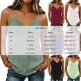 fatyb Women's Eyelet Tank Tops Lace V Neck Spaghetti Strap Sleeveless ...