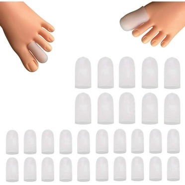 30 Pieces Toe Caps, Toe Protector Toe Covers, Protect Toe from Rubbing ...