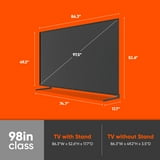 onn. 98” 4K UHD LED Roku TV for Employee Desk Areas - Walmart Business ...