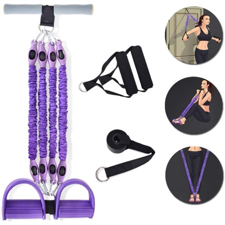 JOYWE Multifunction Pedal Bungee Pull Rope Stackable Resistance Band ...