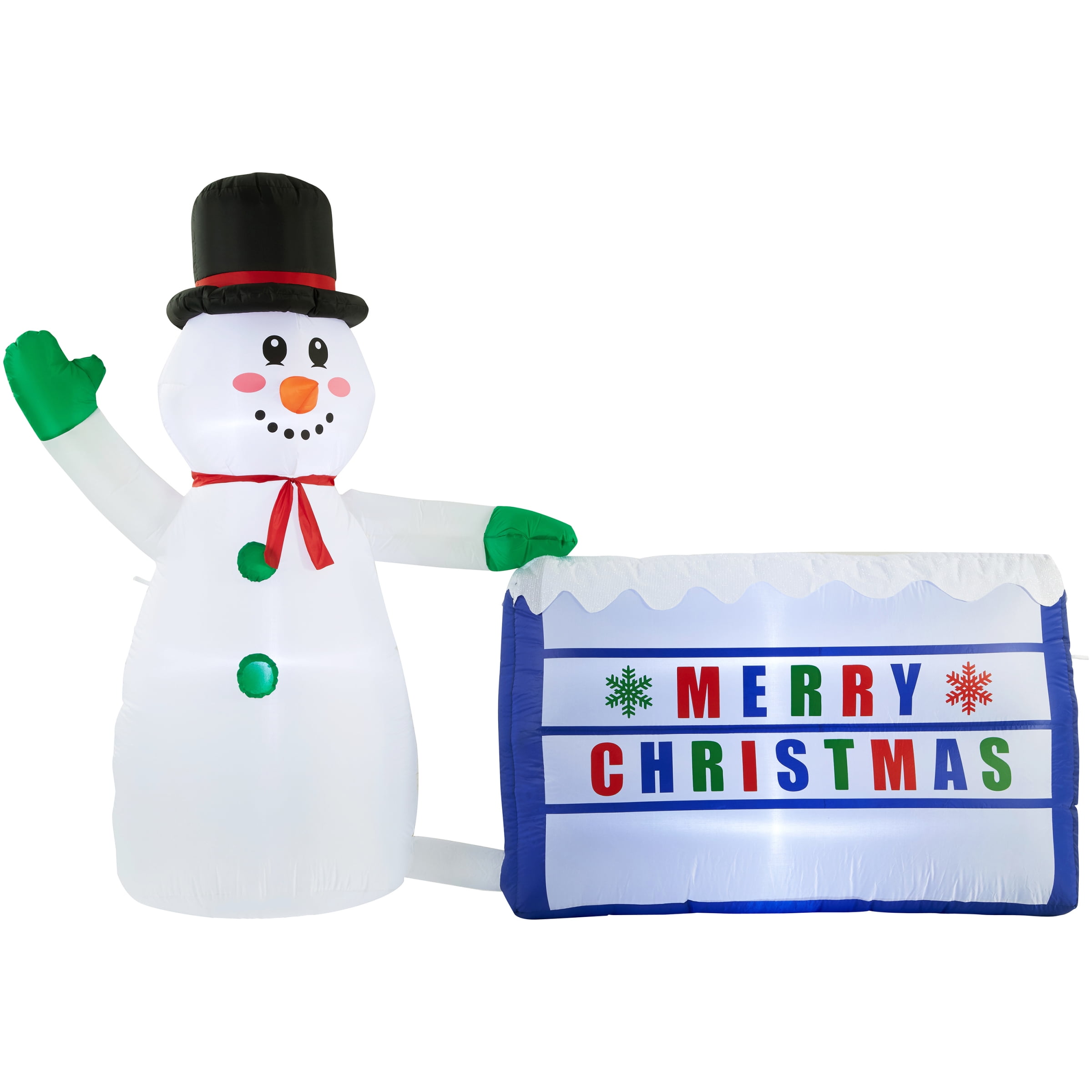 Outdoor Décor Airblown Gemmy Inflatable 9 1/2 Rudolph The Red Nosed ...