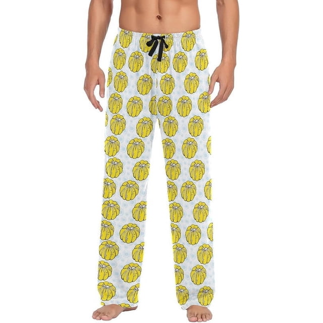 NICKSUN Funny Men's Pajama Pants, Comfort Pajama Bottoms with Pockets ...