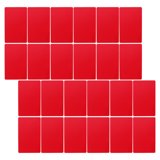 Masteelf 200 Pcs Aluminum Alloy Business Cards Sublimation Blank Cards ...