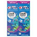 Crest Kids Advanced Fluoride Toothpaste, Bubblegum Flavored, 4.2 oz, 2 ...