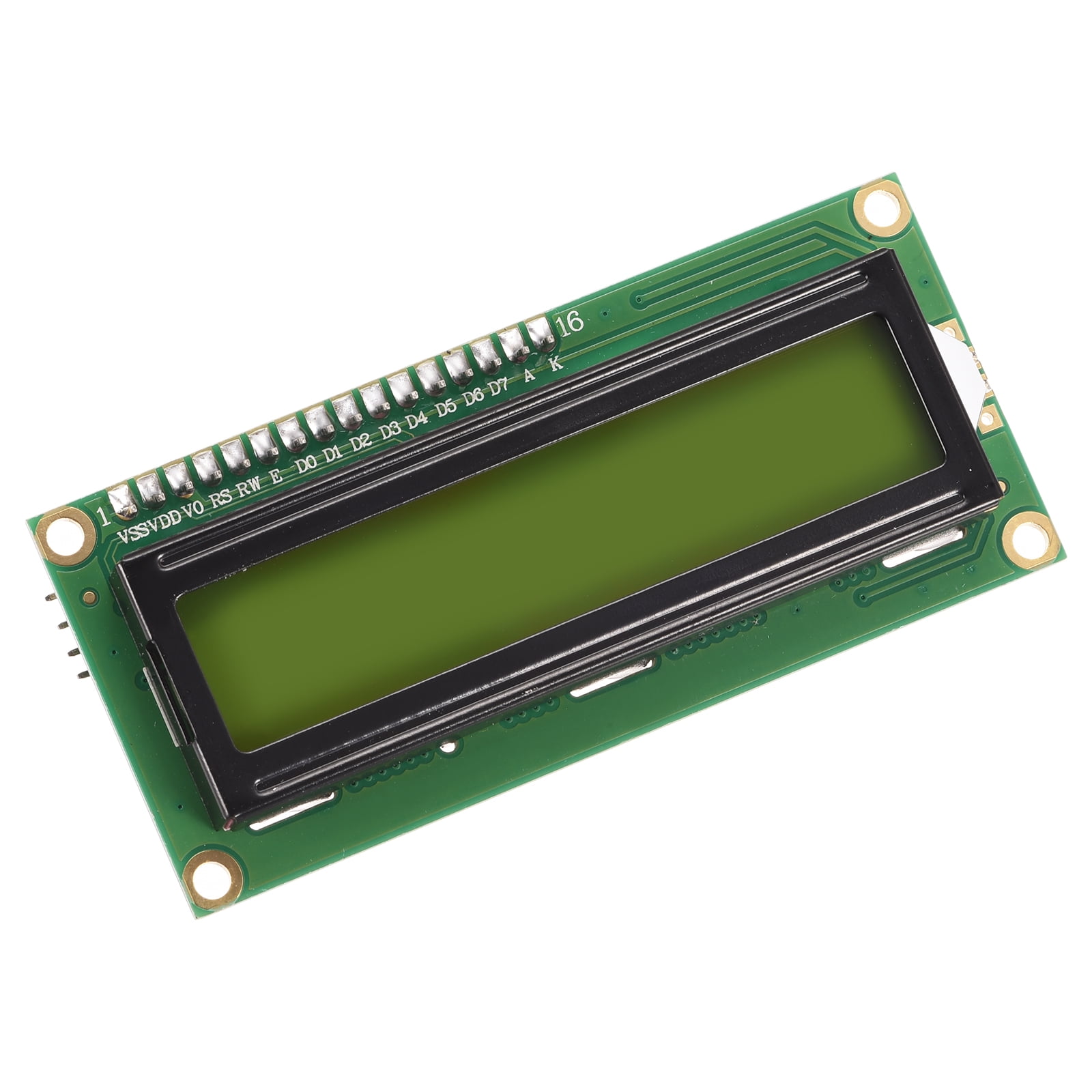Uxcell IIC Uxcell LCD 1602 Serial Display Module 5V, Yellow Display ...
