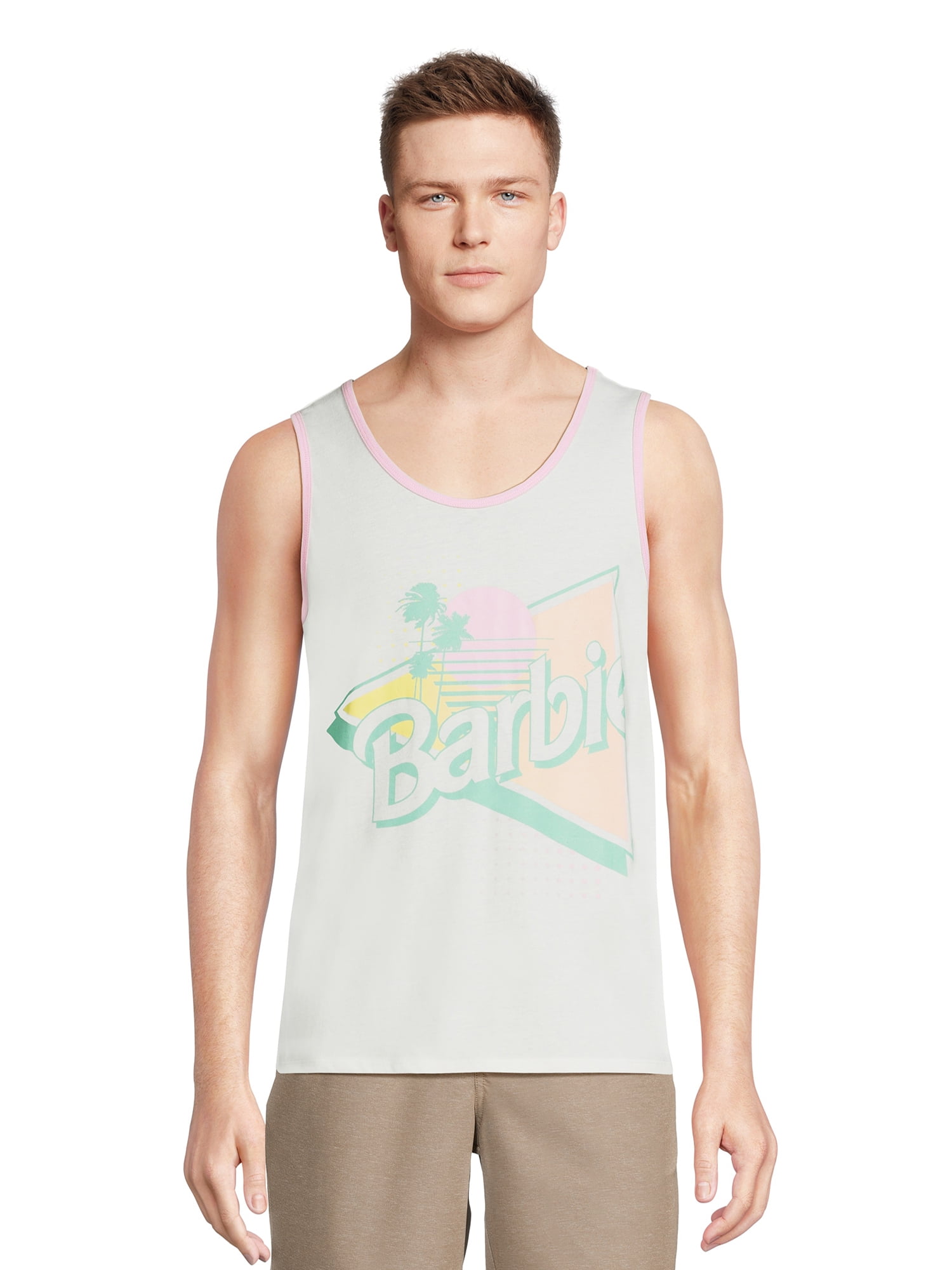 Barbie Men's and Big Men's Graphic Tank Top, Sizes S-3XL - Walmart.com