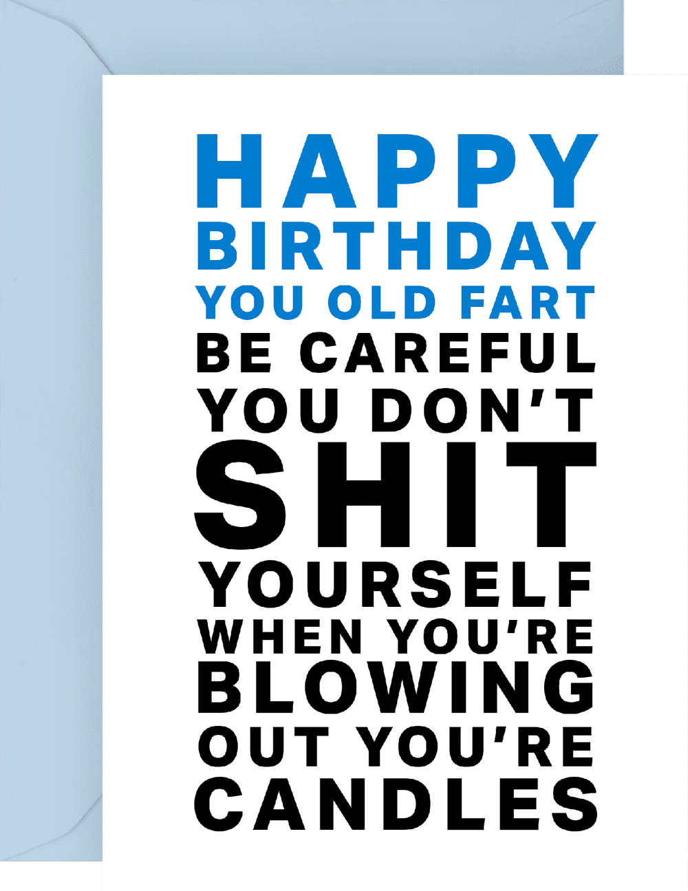Funny Male Birthday Cards Rude Birthday Card For Dad Husband Wife 