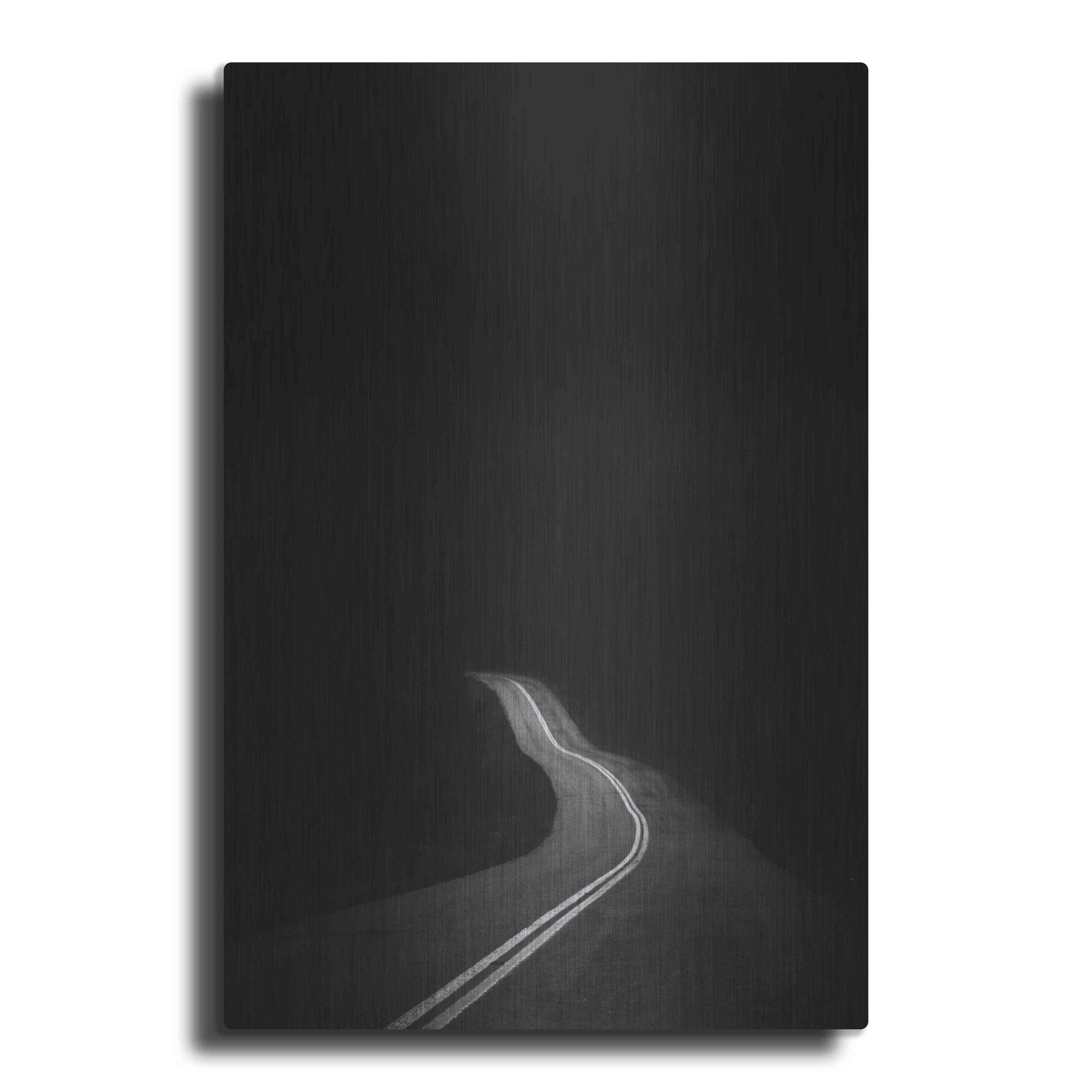 Luxe Metal Art 'Road to Nowhere' by Design Fabrikken, Metal Wall Art ...