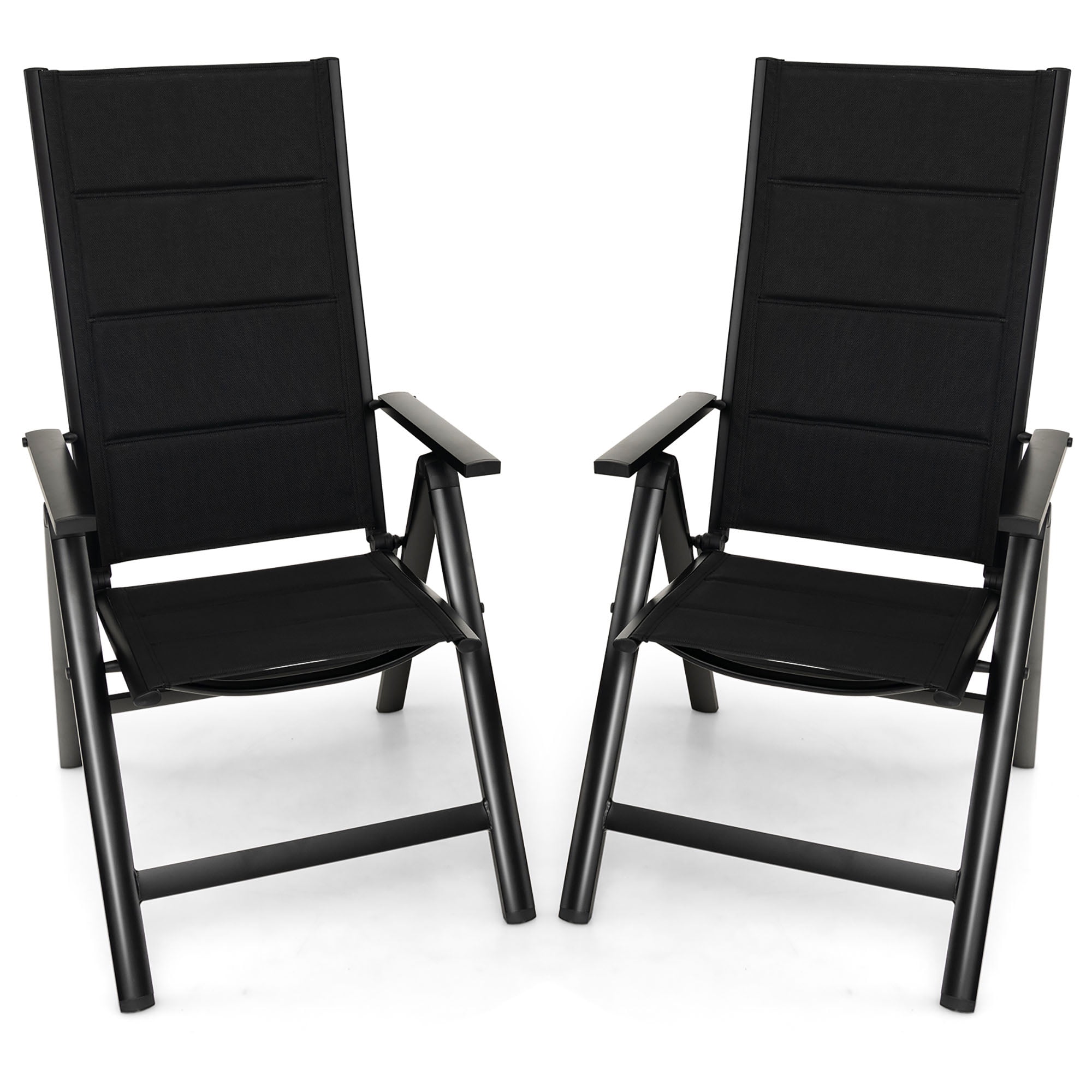 Click here for Gymax Set Of 2 Patio Folding Chairs Lightweight Ou... prices