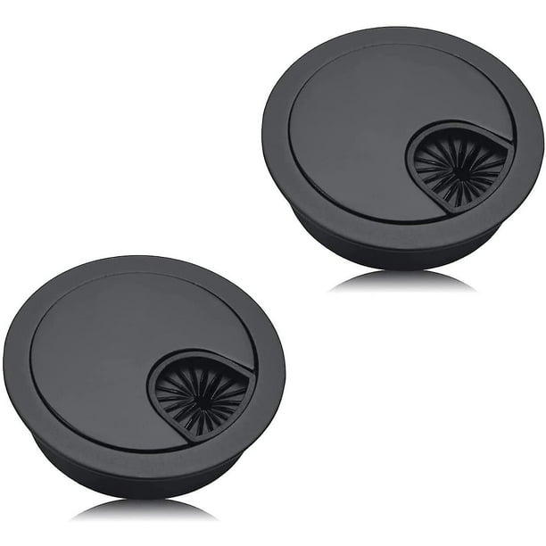 2 Pieces 60 Mm | Cable Hole Cover For Desks, Desks And Countertops ...