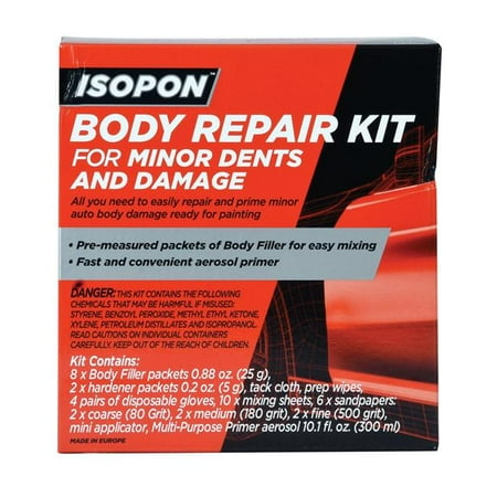 U-POL Products UP5007 Isopon Repair Kit Minor Dents | Walmart Canada