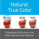 GE Enbrighten Premium 24in. LED Direct Wire Light Fixture, CCT, 34289 ...