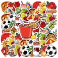 35pcs Colorful Stationery Stickers Floral Kids Stickers DIY Stickers ...