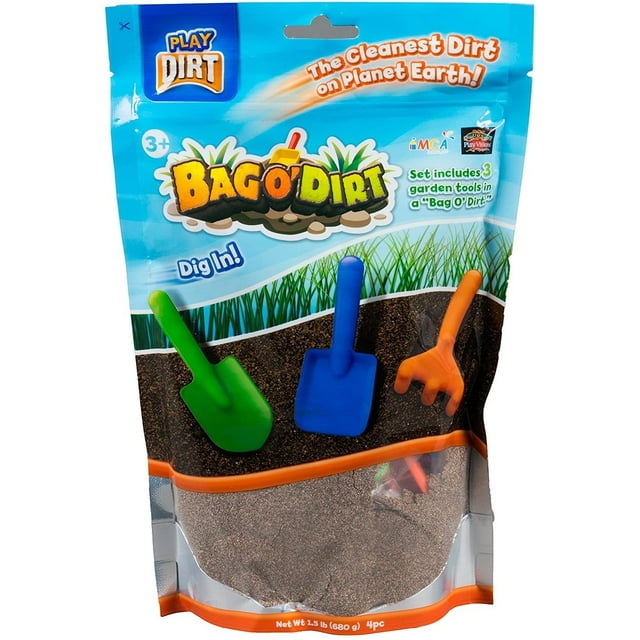 Bag O' Dirt - Unique Play Dirt For Burying and Digging Fun. Includes ...