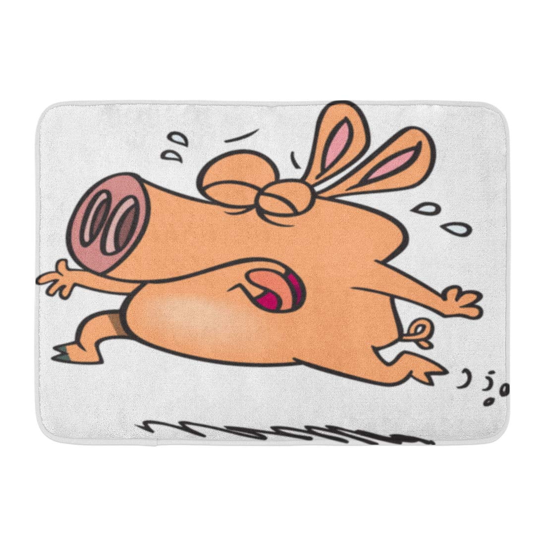 GODPOK Nursery Sweating Cartoon Pig Crying Wee All The Way Animals ...