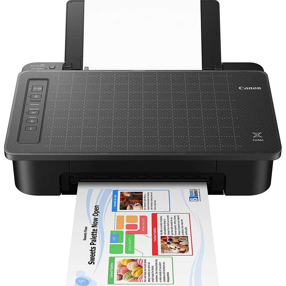 Canon TS302 Wireless Inkjet Printer, Black, Works with Alexa - (Open ...