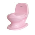 Nuby My Real Potty Training Toilet with Life-like Flush Button and ...
