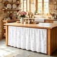 Cabinet Curtain 28''W x 51''L, Purple Flowers Under Sink Curtain Drapes ...