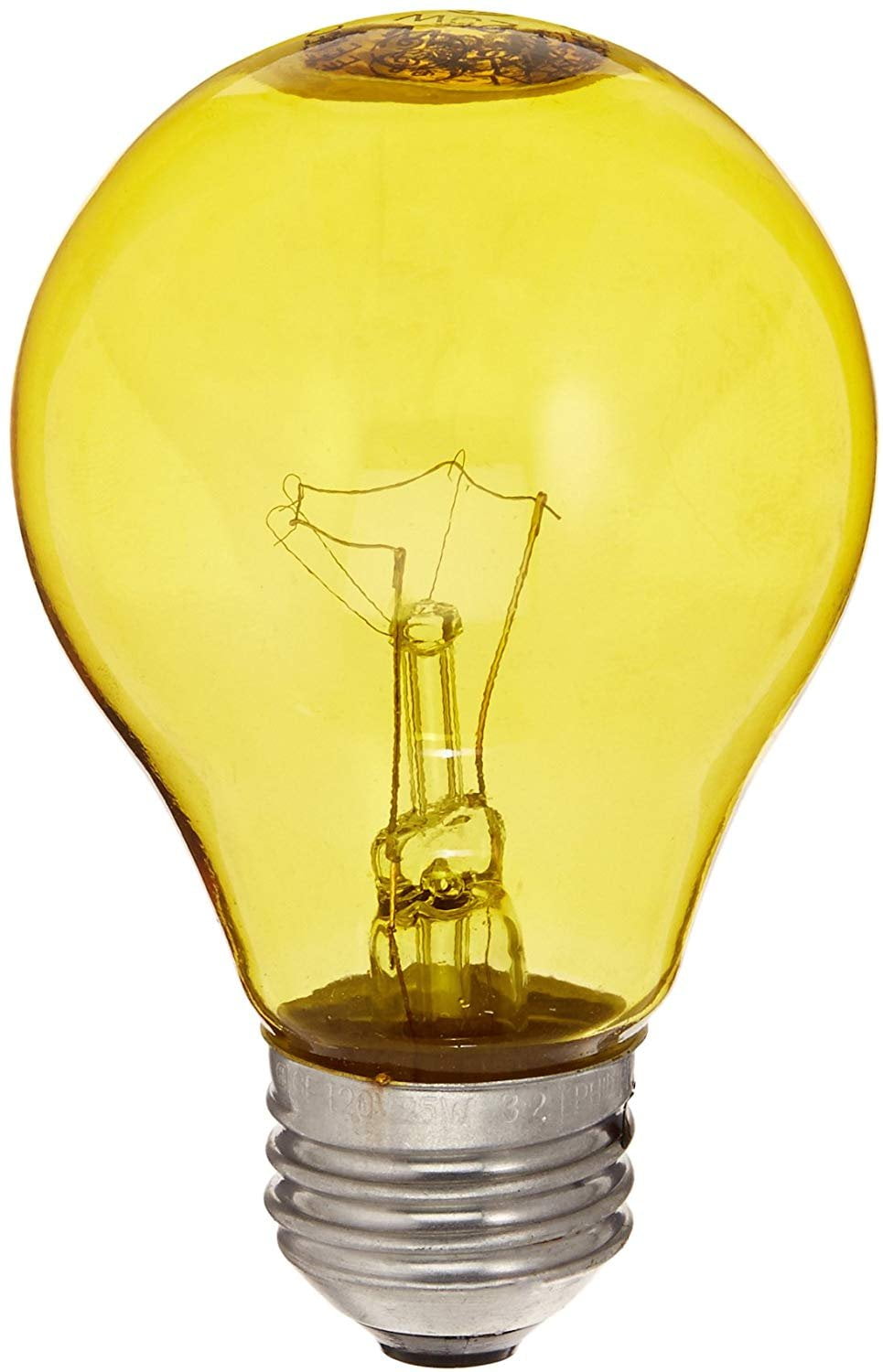 GE Lighting 49728 25-Watt Yellow Light Bulb - Walmart.com
