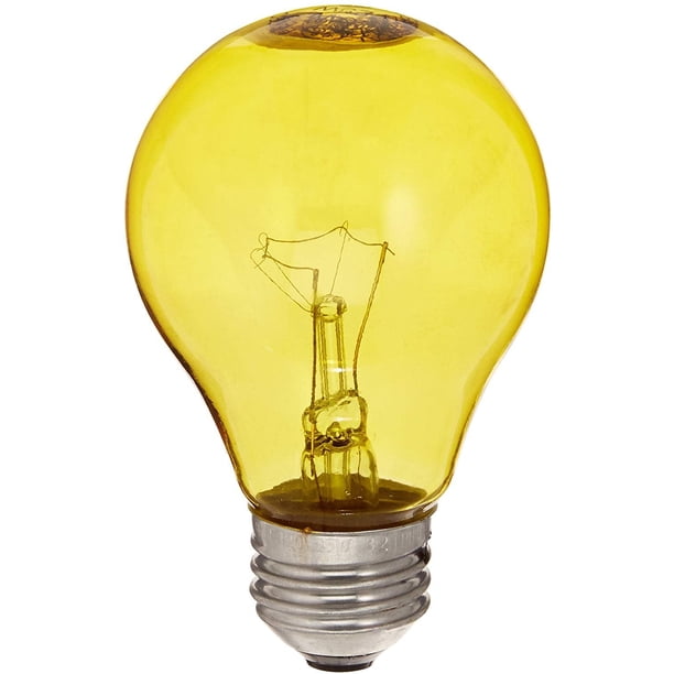 GE Lighting 49728 25-Watt Yellow Light Bulb - Walmart.com