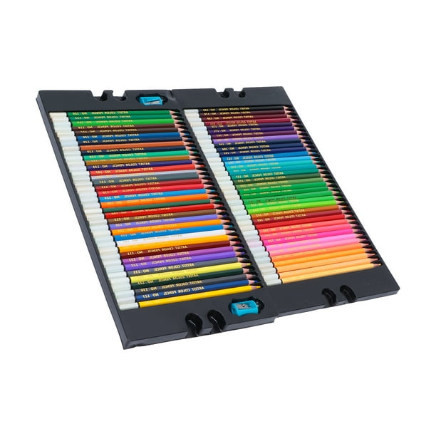 Lápices de arte, cómodo juego de lápices de colores suaves portátil ...