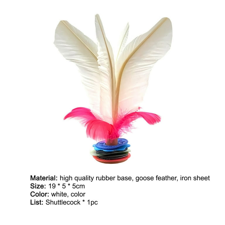 New Outdoor Sports 4 Colors Feather Chinese Jianzi Game