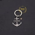 Custom Name Ship Anchor Keyring Stainless Steel Boat Anchor Customized ...