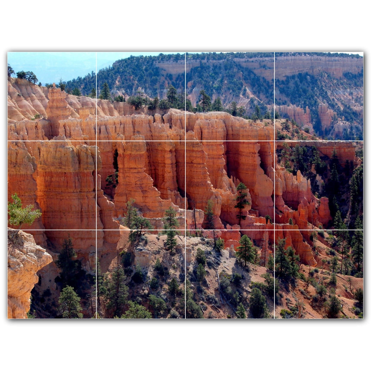 Picture-Tiles.com: Canyon Ceramic Tile Wall Mural WAL500325-43L. 32"W x ...