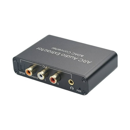 VVIED Digital To Analog ARC AUDIO Return Device DAC Converter TV Output ...