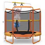 Gymax 55'' Recreational Trampoline for Kids Toddler Trampoline w ...