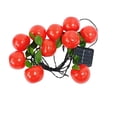AuroraX Solar String Lights Outdoor Waterproof Decorative Apples Warm ...
