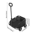 Carbon Steel Folding Dog Cart Pet Stroller for Travelling Dog Stroller ...