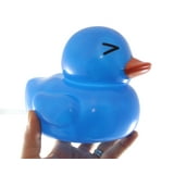 Set of 2 RANDOM Jumbo Neon Rubber Ducks - Rubber Ducky Duckies - Cute ...