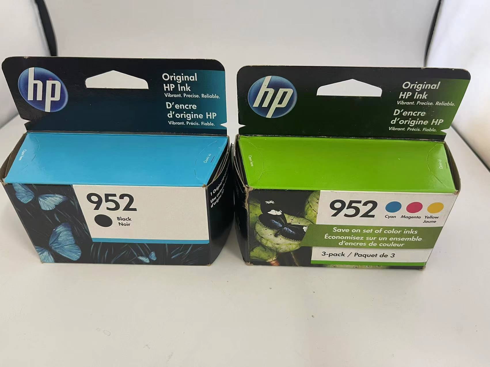 HP Original 952 Black and 952 Cyan, Magenta, Yellow color Combo ...
