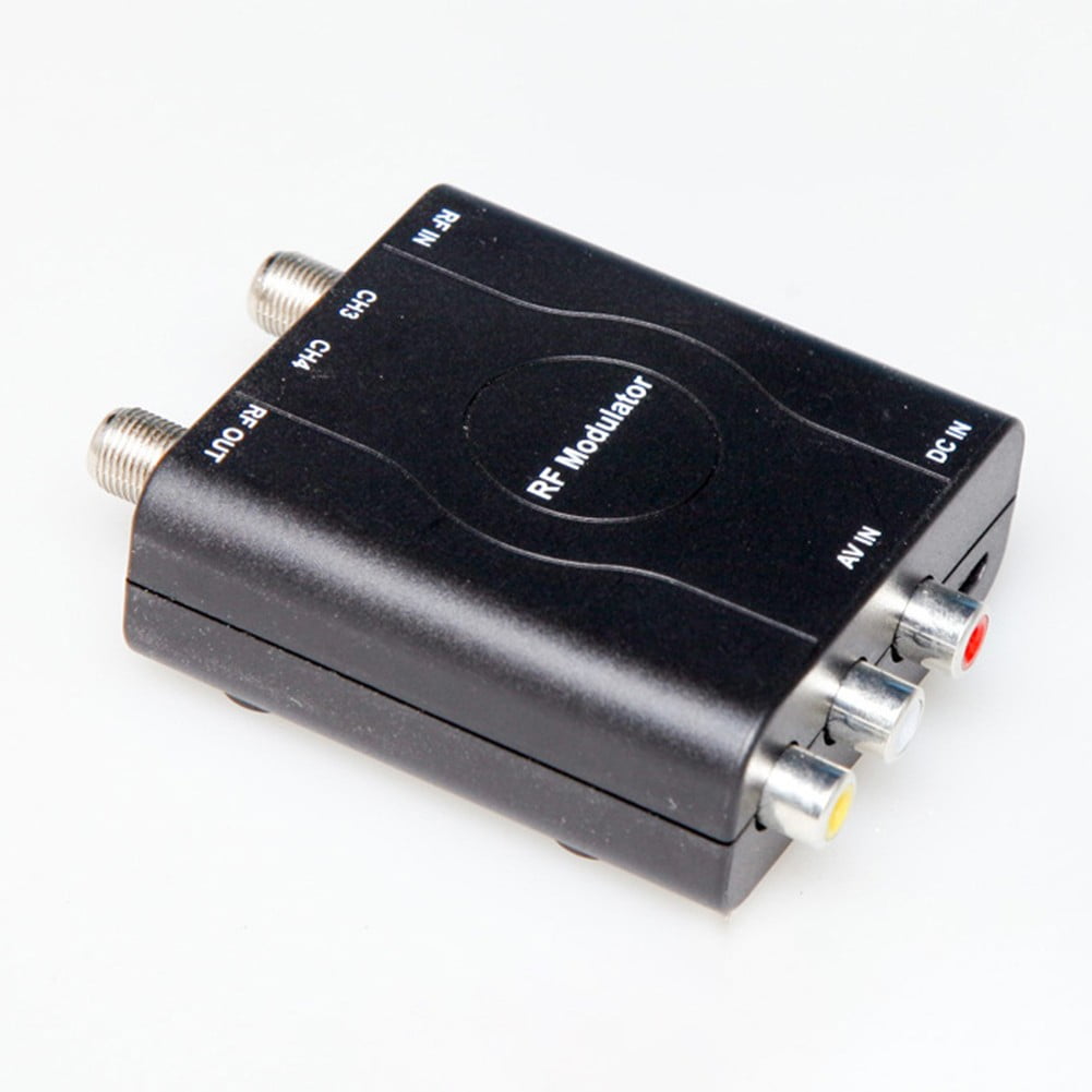 M65A para modulador coaxial RCA RF: adaptador convertidor VHF CVBS, TV ...