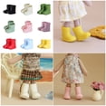 Sinyiin Waterproof Doll Shoes 1/12 OB11 Miniature Fashion Boot Photo ...