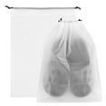 Luxtrada Transparent Shoe Bags for Travel Large Clear Shoes Organizers ...