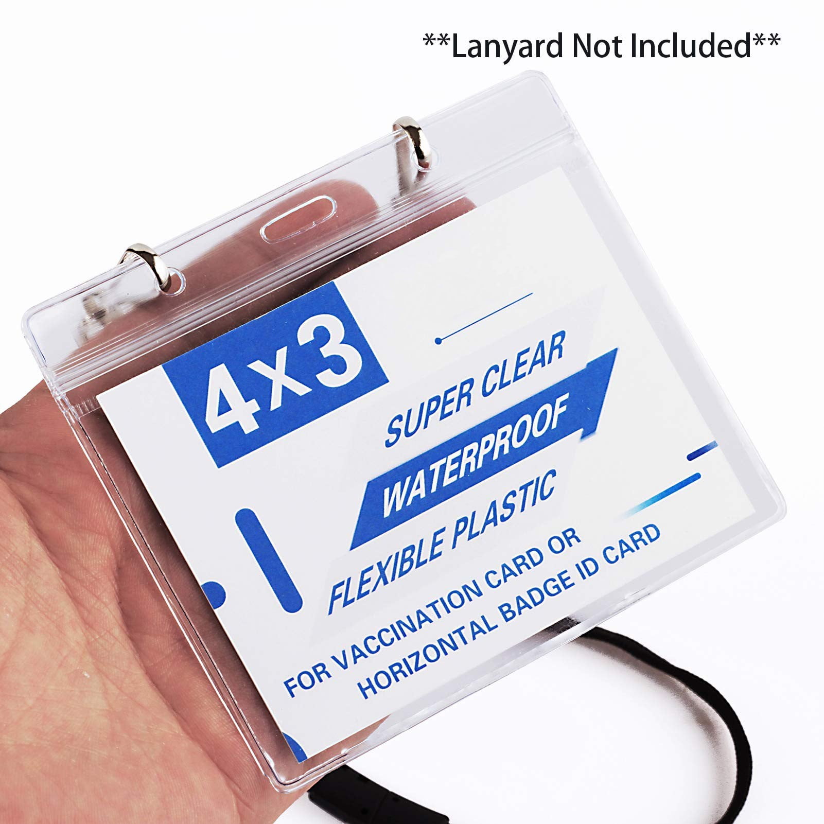 Buy 2 Pack CDC Vaccination Card Protector 4X3 in Immunization Record ...