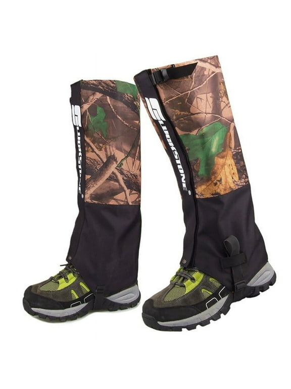 Waterproof Mountain Hiking Hunting Boot Gaiters Snow Snake High Leg ...