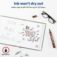 Avery Marks-A-Lot Chisel Tip Permanent Marker, Large Desk-Style, Brown ...